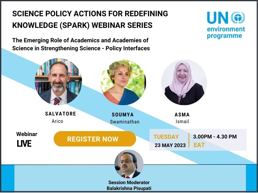 UNEP SPARK Role of Academics and Academies of Sciences in Strengthening Science Policy Interfaces